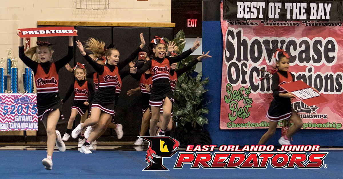 East Orlando Junior Predators Cheerleading Wins | EOJP
