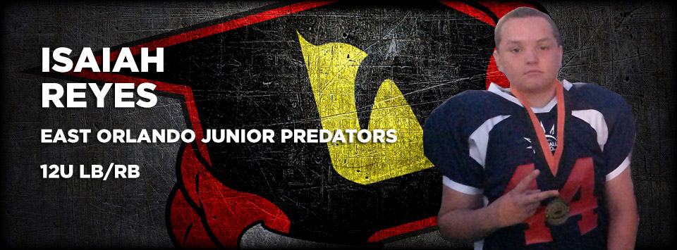 EOJP All American Youth Football Selections Recognized - East Orlando Preds
